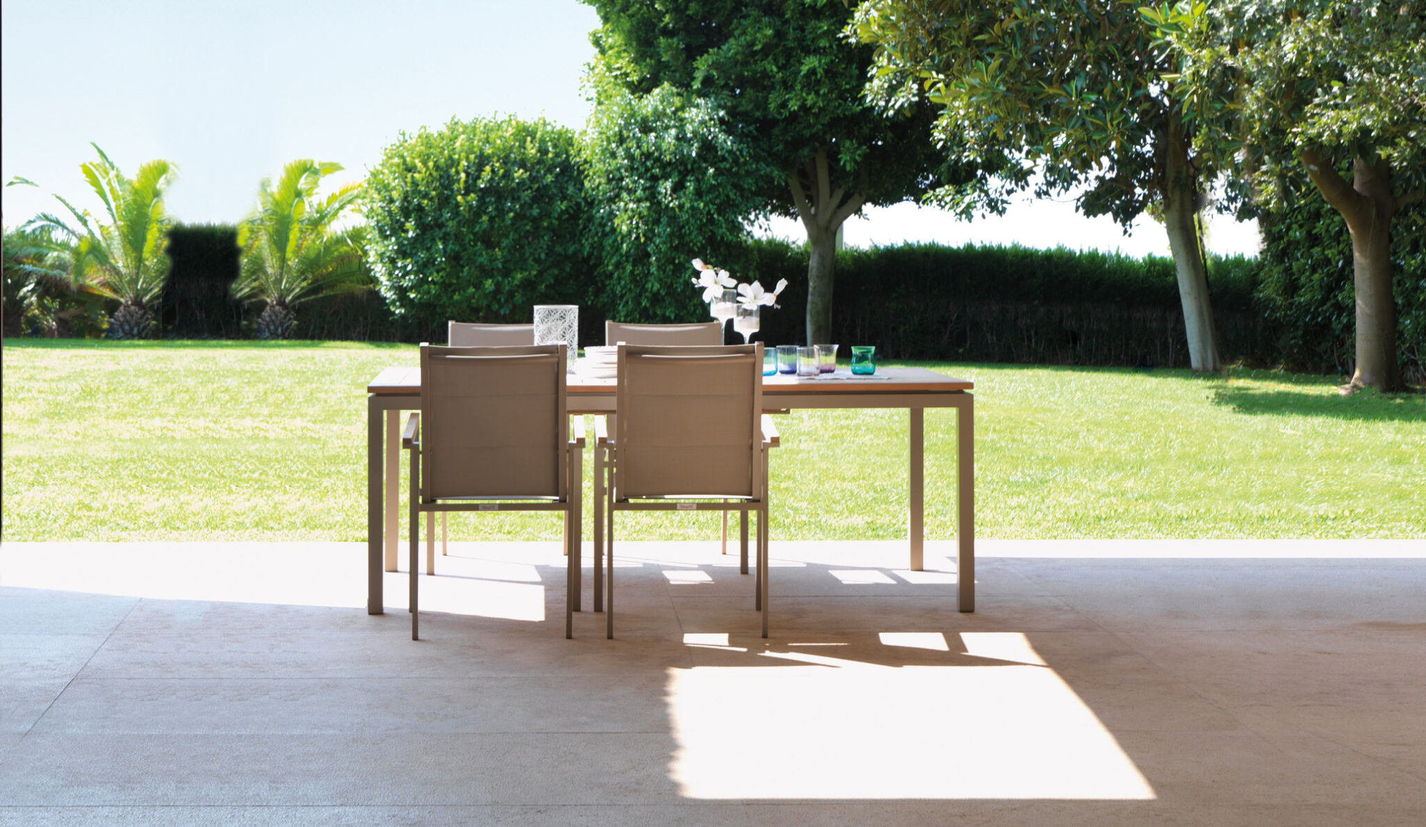 Timber Mesa de comedor extensible 200/280 | Arredamenti da giardino ...
