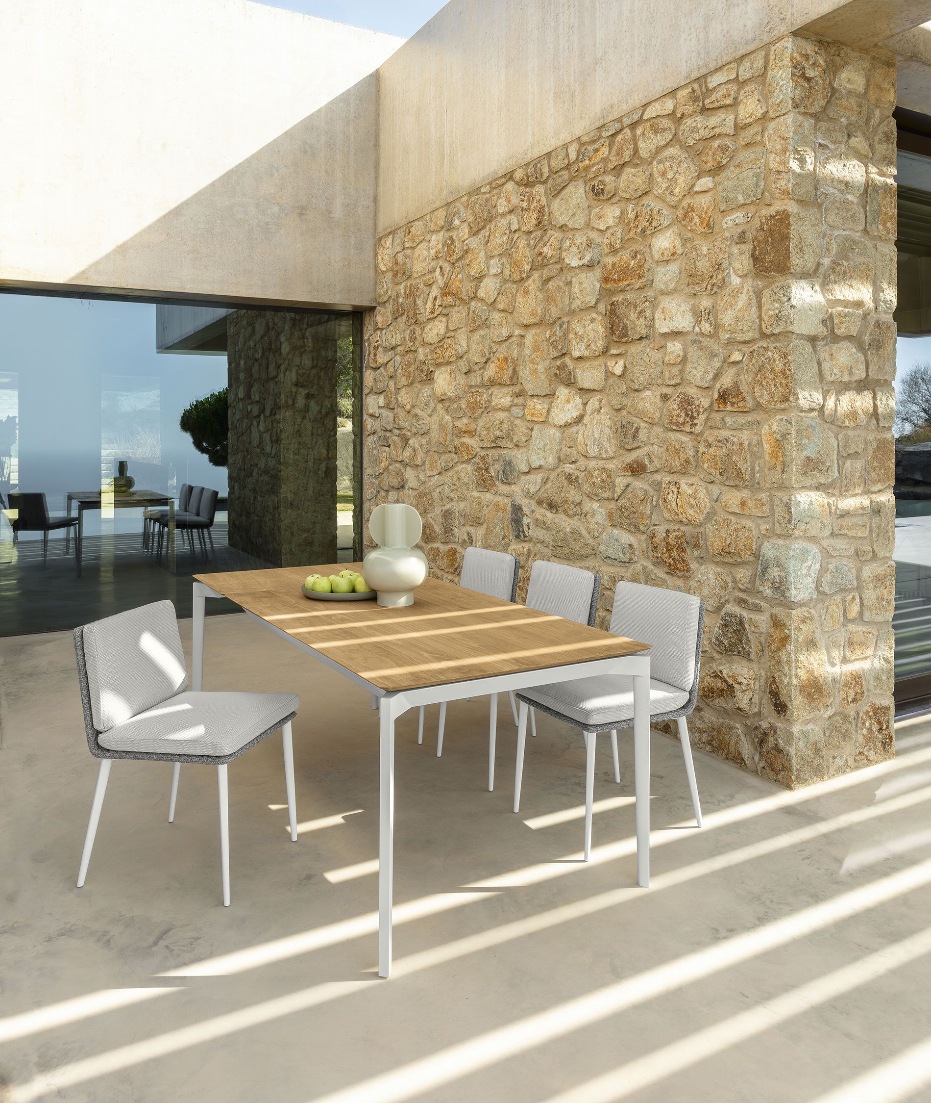 Leaf Mesa de comedor H63 | Arredamenti da giardino: Talenti